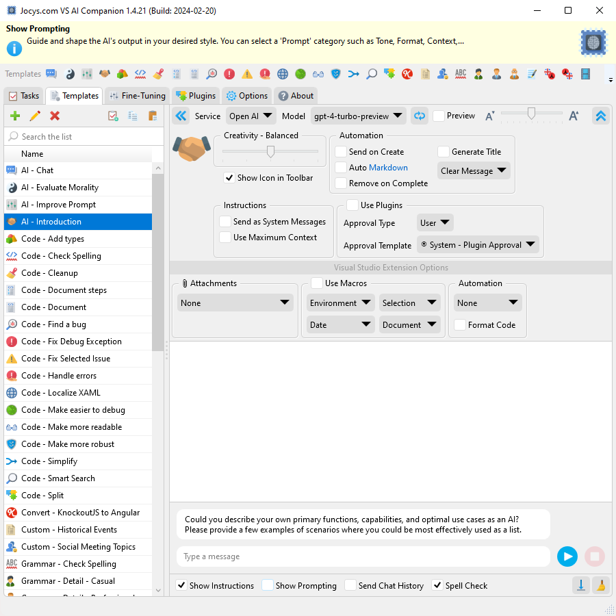 VS AI Companion - Visual Studio Marketplace